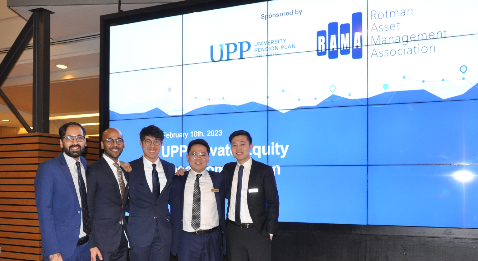 UPP partners with Rotman Asset Management Association on student case competition - My UPP